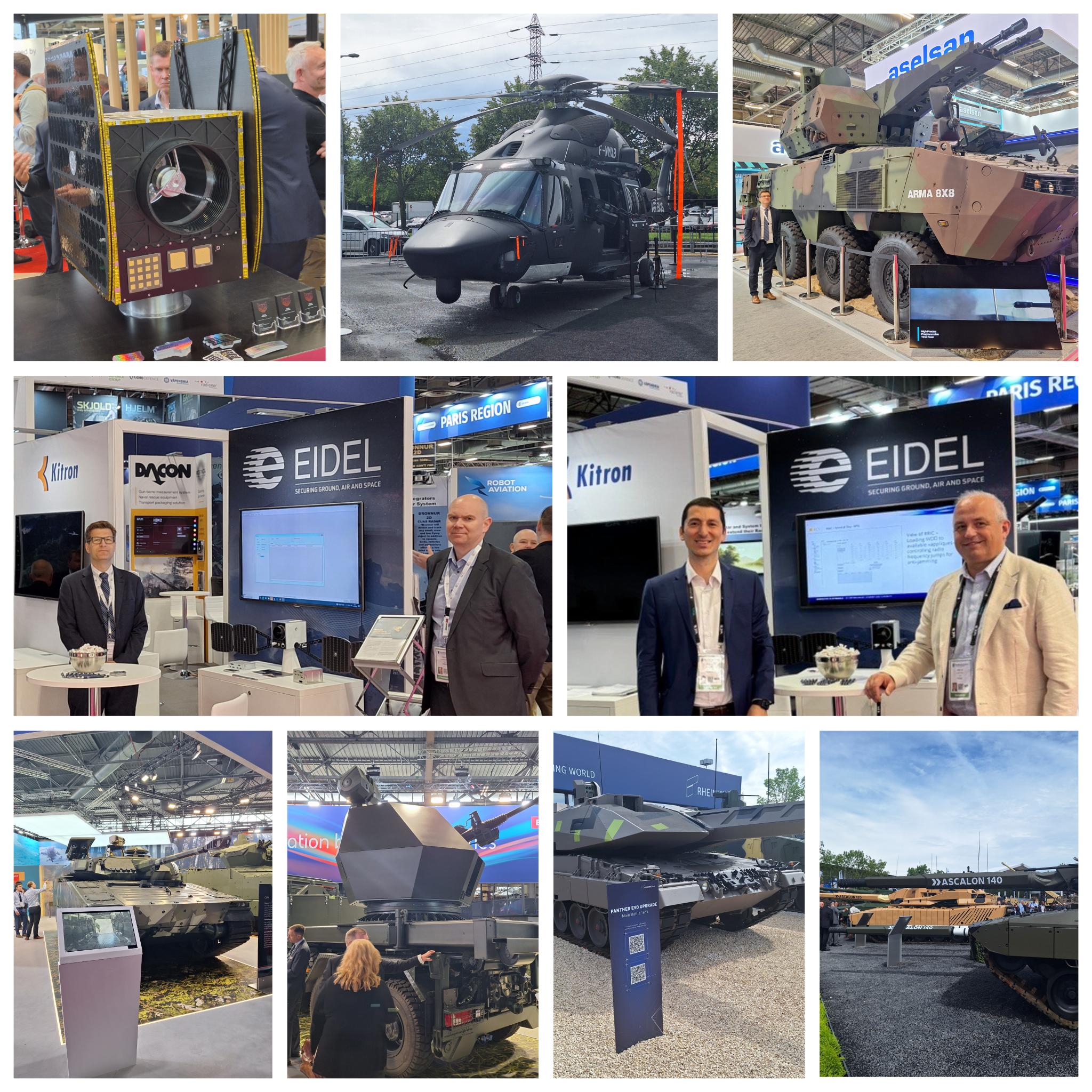 EIDEL showcased its solutions at Eurosatory 2024 - Eidel - Engelsk